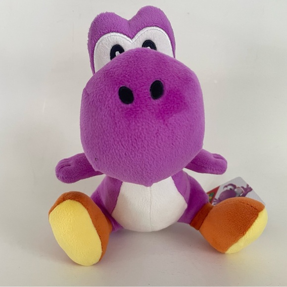 Superior Mario | Toys | Super Mario Purple Yoshi 28 Sanei Co Plush ...